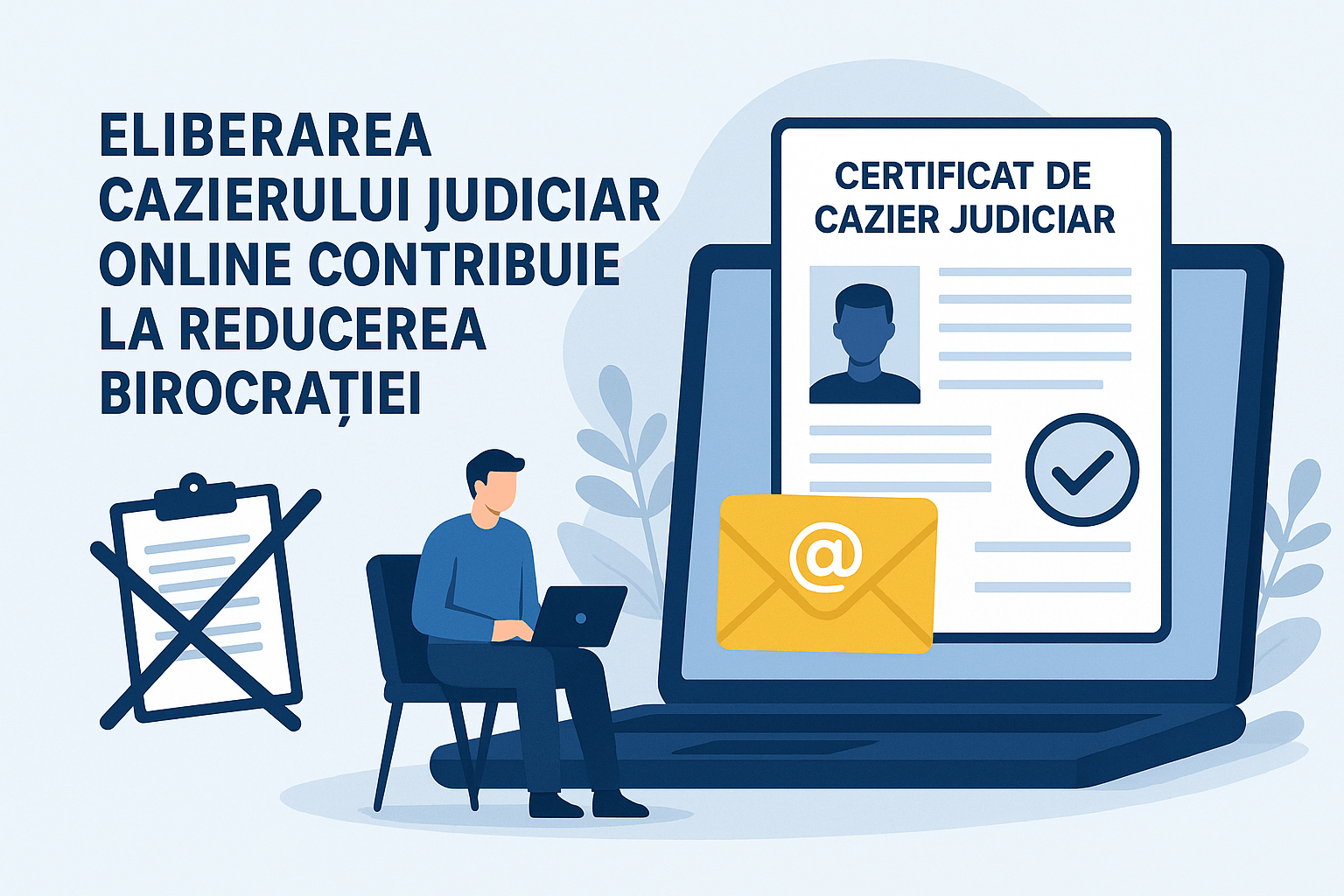 Cazier judiciar online - Eliberare cazier fără deplasări la ghișeu